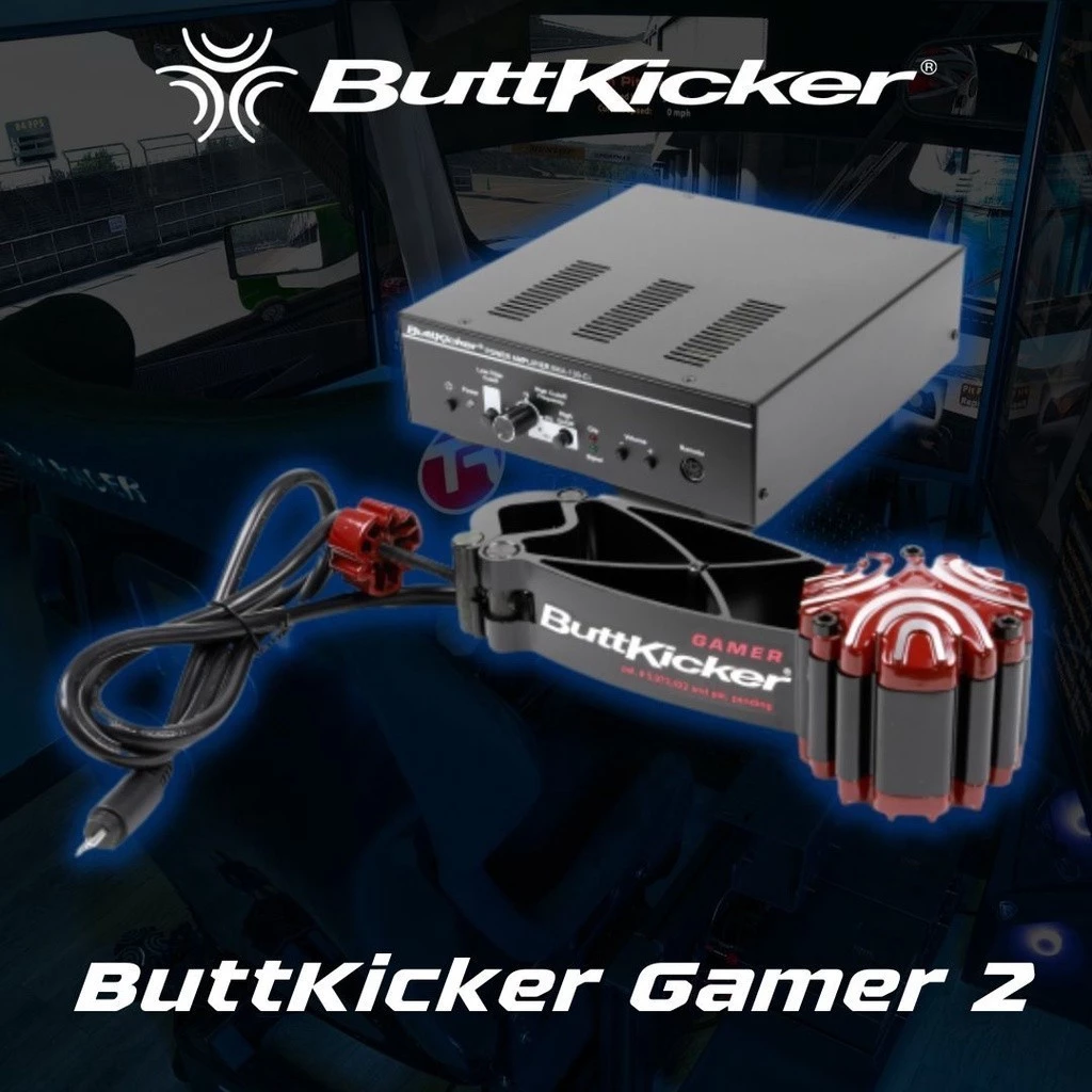 Buttkicker Gamer 2 Bass Transducer ตัวสั่นเบาะเกม - GGK Simracing Thailand
