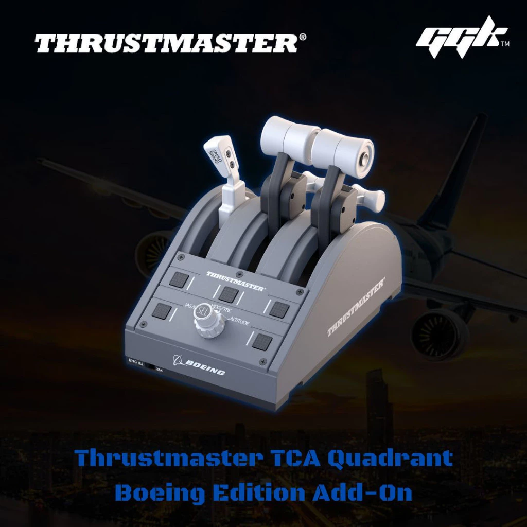 TCA QUADRANT BOEING ED ADD ON [ประกันศูนย์ไทย 1ปี] Flight sim Thrustmaster - GGK Simracing Thailand